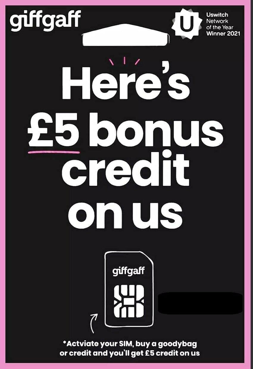 Get a Free giffgaff SIM Card | No Contract, Fast UK Delivery – Sell Techs